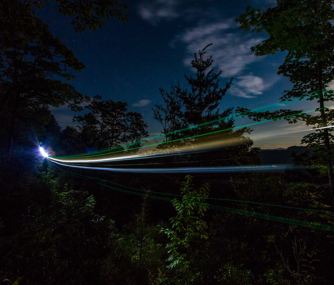 Moonlight Mountaintop Zip Line Tour | Nantahala Outdoor Center