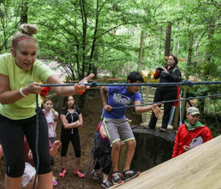 Team Building Obstacle Course | Nantahala Outdoor Center