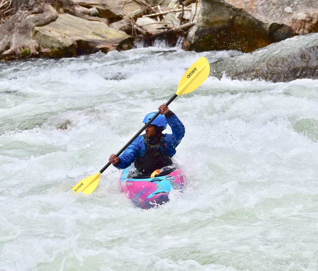 How To Paddle a Kayak Down Class 3 & 4 Rivers | NOC