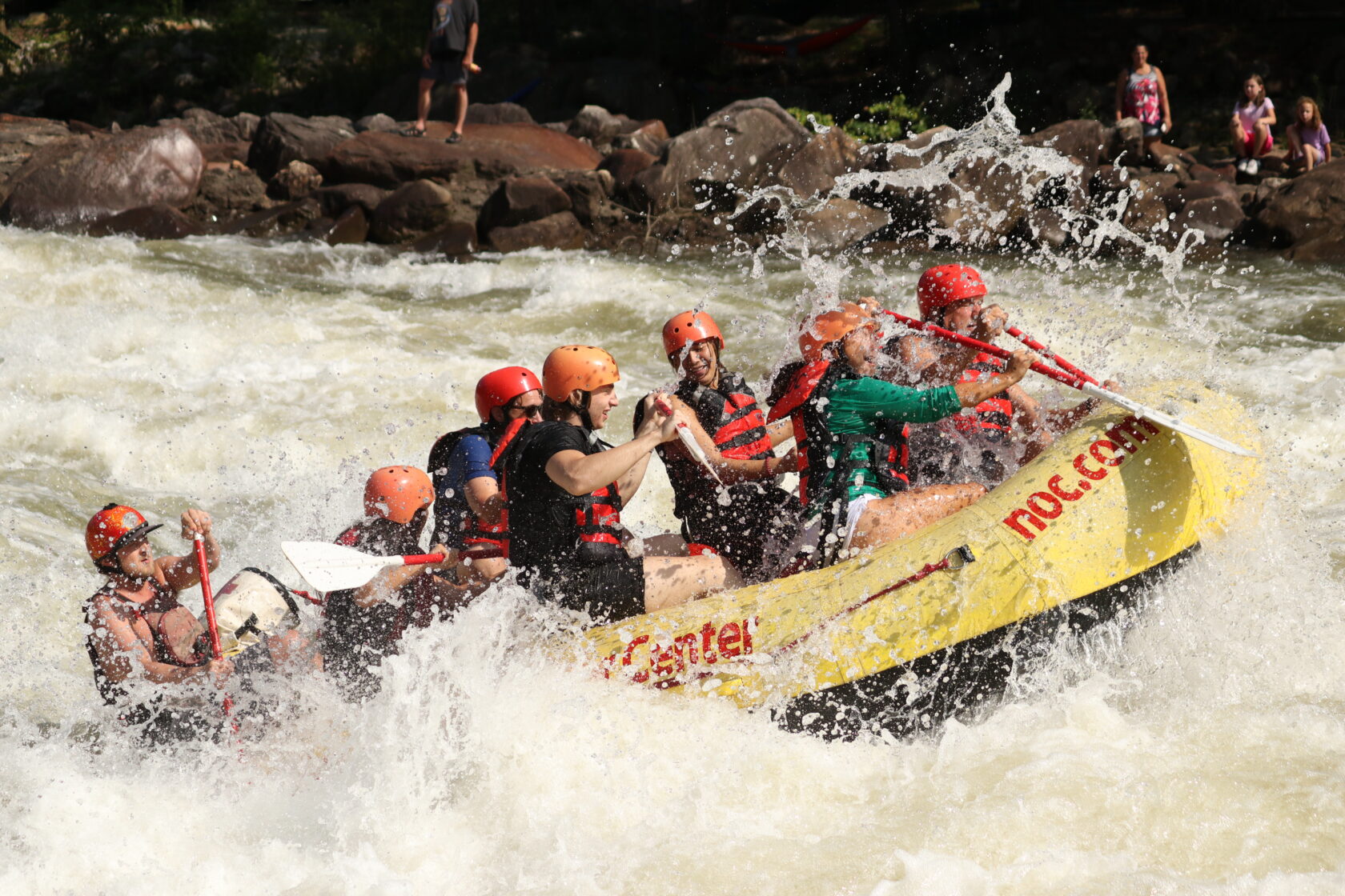 NOC’s 5 Best Memorial Day Adventures - Whitewater Rafting at NOC